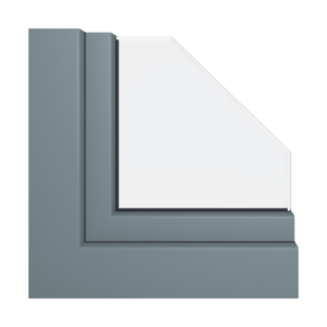 Basaltgrau glatt RAL 7012| Gelan-Farben| Windows | Feneste