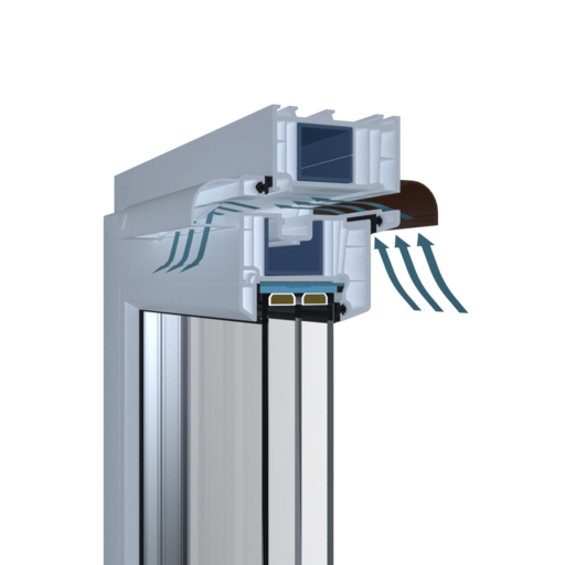 White / brown | Pressurized | Diffusers | Windows | Feneste