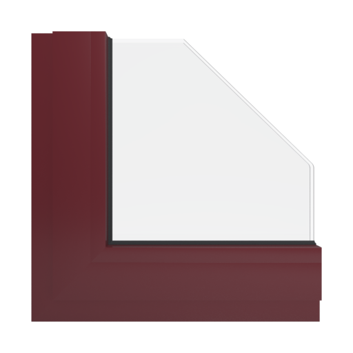Feneste | Okna | Kolory | Aluminium RAL | RAL 3005 bordowy średni Feneste | Okna | Kolory | Aluminium RAL | RAL 3005 bordowy średni